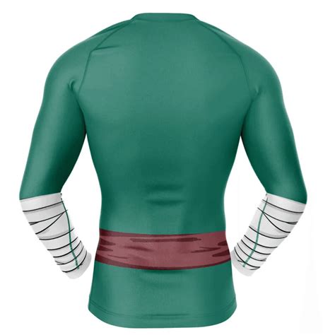 Naruto Rock Lee Uniform Rash Guard Naruto Rash Guard