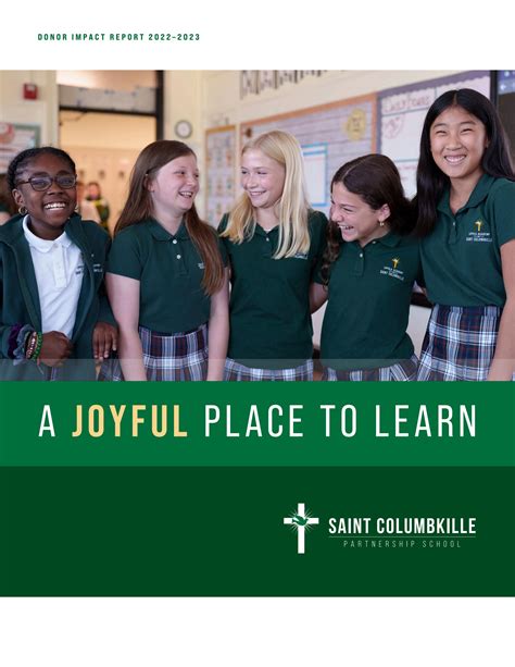 Stcps 2023 Donor Impact Report By Saint Columbkille Partnership School