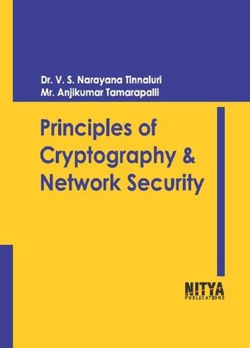 Principles Of Cryptography And Network Security Book At INR In Bhopal Nitya Publications