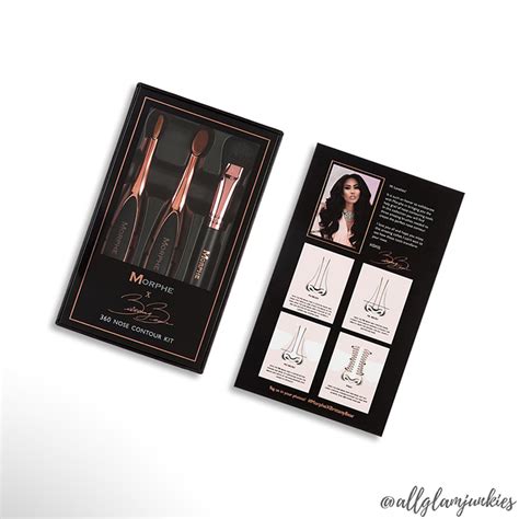 Morphe X Brittany Bear Nose Contouring Brush Set Nasen Konturieren