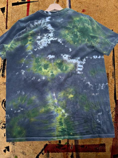 Billy Strings Grateful Dead Ice Melt Tie Dye Shirt Handmade Linocut