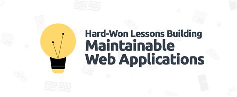 hard won lessons building maintainable web applications trackjs