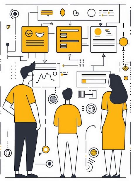 A Team Of Three People Collaborating Analyzing Data On Screens And