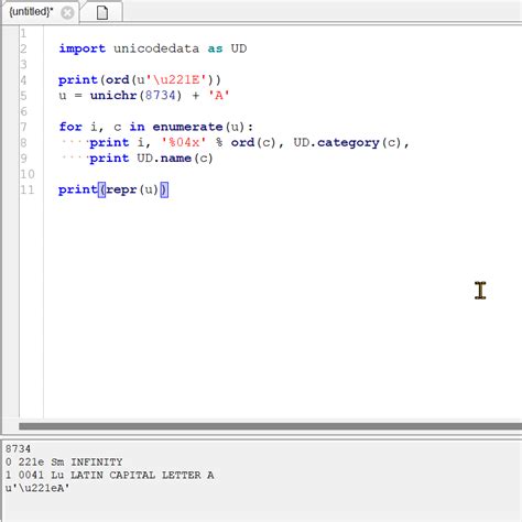 Trying To Use R∞ As String In Python But Get Error Scripting Mcneel Forum