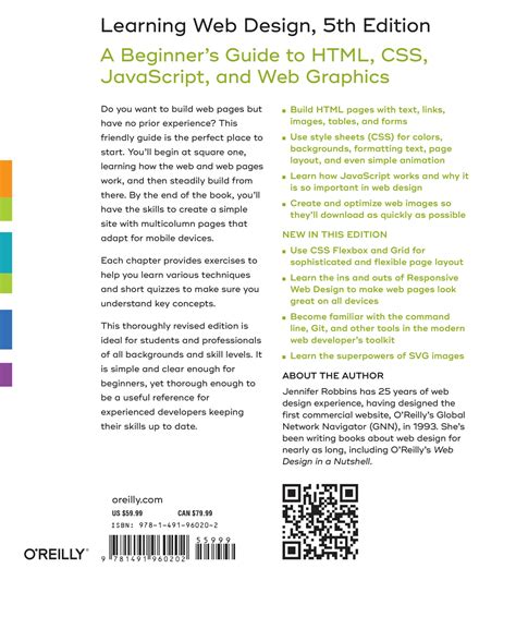 Solution Learning Web Design A Beginner S Guide To Html Css Javascript