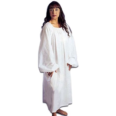 Classic Chemise Medieval Slip Drawstring Renaissance Chemise