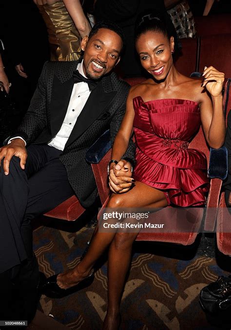 Will Smith And Jada Pinkett Smith In The Audience At The 64th Annual News Photo Getty Images