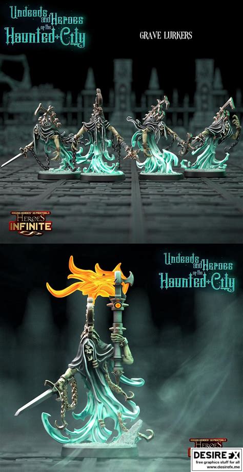 Desire Fx 3d Models Grave Lurkers 3d Print Model