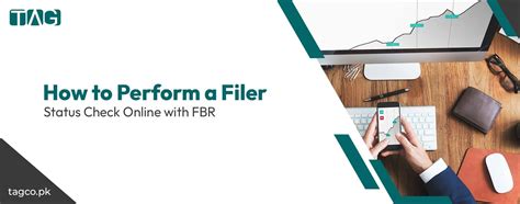 How To Perform A Filer Status Check Online With FBR TAG Co