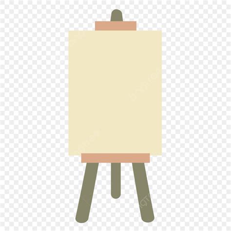 이젤 나무에 빈 캔버스 캔버스 페인트 그림 Png 일러스트 및 Psd 이미지 무료 다운로드 Pngtree