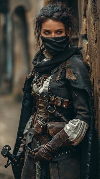 Premium Photo A Person In A Garment Woman Rogue