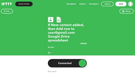 How To Export Google Contacts To Google Sheets Automatically IFTTT