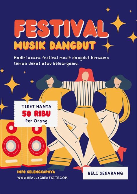 Halaman 3 Gratis Desain Contoh Musik Canva