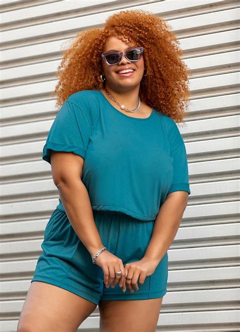 Plus Size Feminino Marguerite