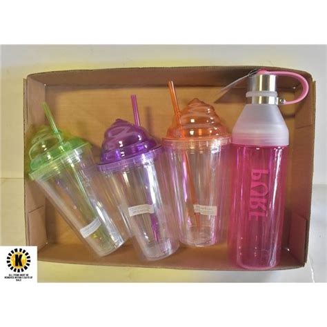 Flat Of New Drinking Containers