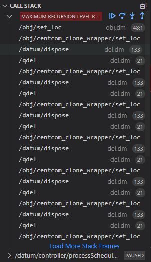 Maximum Recursion Level Reached · Issue 11479 · Goonstationgoonstation · Github