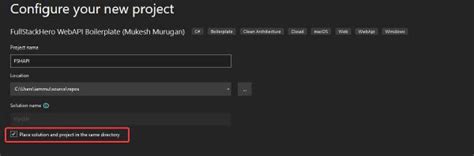 getting started 🚀 fullstackhero