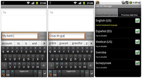 Adaptxt Keyboard For Android Intelligent Text Input App With Support For Over 53 Languages