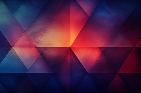 Premium Photo Abstract Random Triangle Shapes Background With