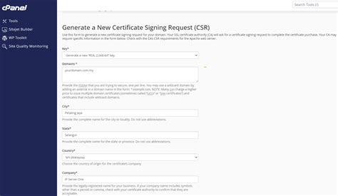 How To Generate Csr In Cpanel Ipserverone