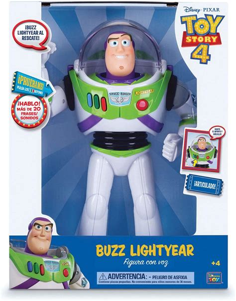 Bizak Toy Story Articulated Buzz Lightyear With Voice 30 Cm 61234070 Uk Toys And Games