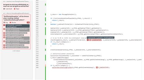 Nullpointerexception Will Be Thrown When Invoking Method Report False Positive False