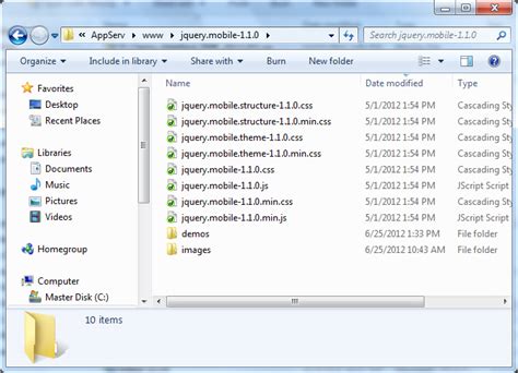 Jquery Mobile เขียนเว็บให้แสดงผลสวย ๆ บน Mobile เช่น Iphone Ipad