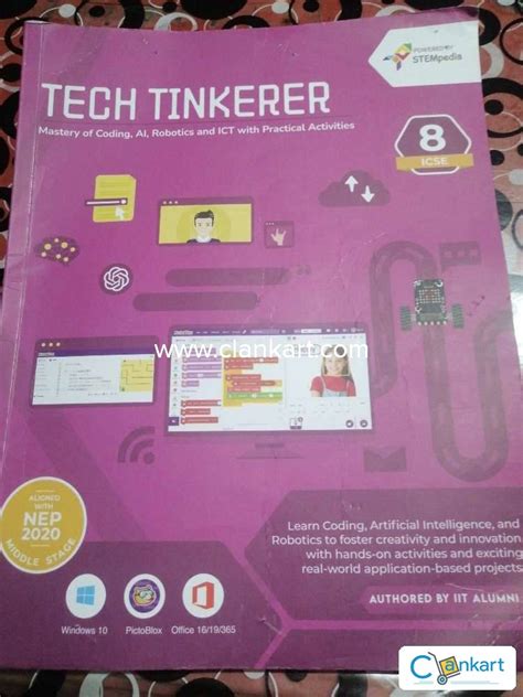 Buy Tech Tinkerer Ai And Robotics Book Class 8 Icse Book In Good Condition At