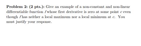 Problem Pts Give An Example Of A Chegg