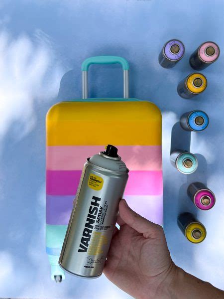 The Rainbow Suitcase Makeover Travel In Style The Way You Want