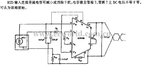 Temperature Sensor Transmitter Circuit Temperature Sensor Sensor Circuit Circuit Diagram