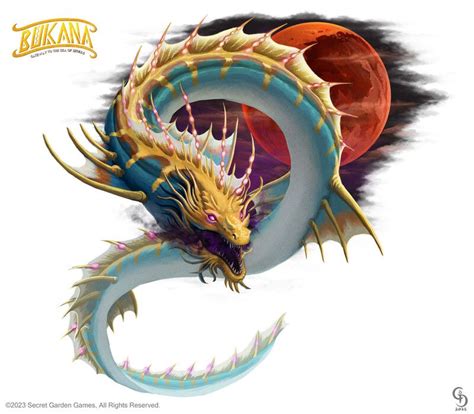 Bakunawa Spawn Mythological Sea Serpent Artwork