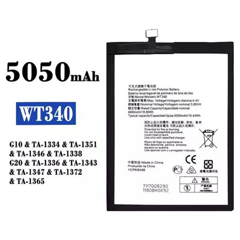 New Phone Battery Wt340 For Nokia G10 G20 Nz