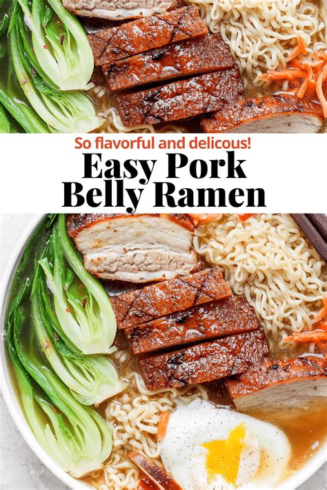 How To Cook Ramen Pork Belly