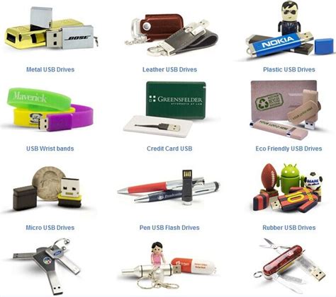 Usb Flash Drive Types