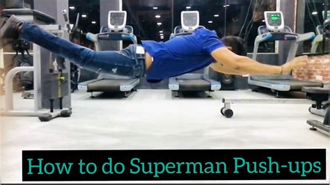 How To Do Superman Pushups Superman Pushups Kaise Kare