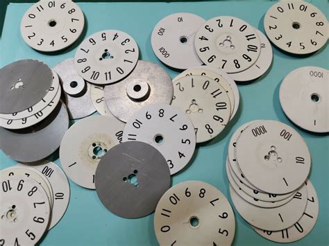 Number Counting Dial For Potentiometer Rotary Switch Joblot Mjtronix