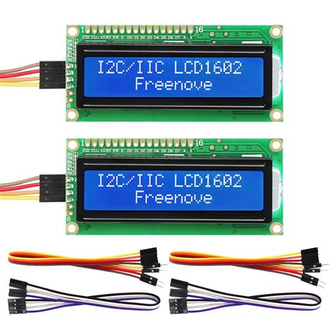 Yahooオークション Freenove I2c Lcd 1602モジュール（2パック） 新