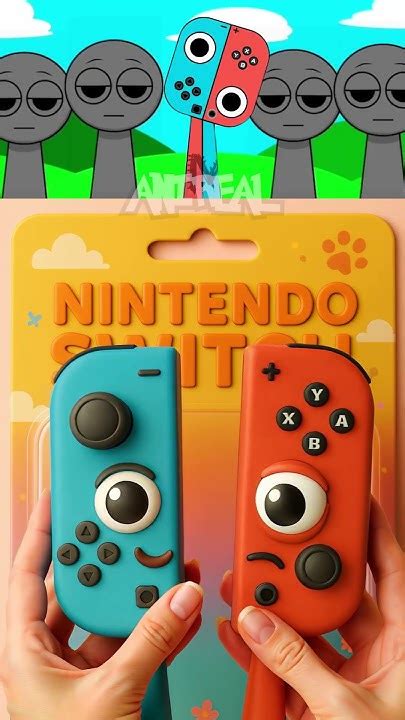 Incredibox Sprunki Oc Nintendo Switch But Action Figure Unboxing