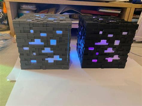 3d Print Minecraft Block Lamp・cults