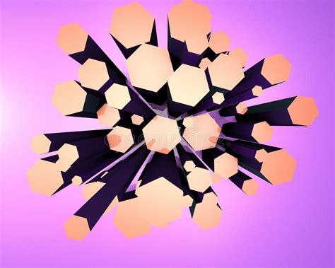 Abstract 3d Model Stock Illustration Illustration Of Blur 62646289