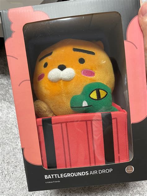 배틀그라운 보급 라이언 인형 당근 중고거래