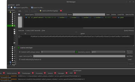 Qgis Spatialite Incorrect String Concatenation When Loading Layers Geographic Information