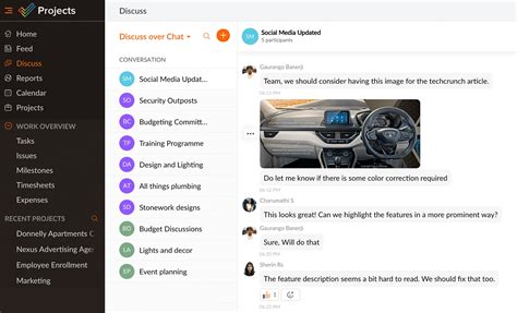 什么是项目协作工具 项目协作软件 Zoho Projects