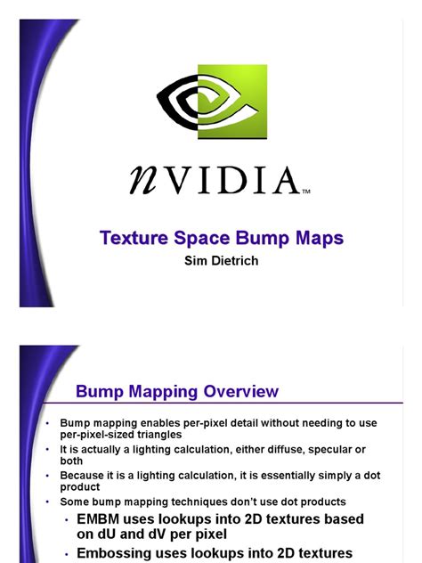 PDF Texture Space Bump Mapping DOKUMEN TIPS