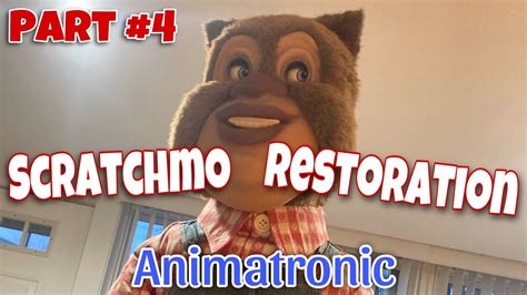 scratchmo animatronic restoration part 4 new mask programming