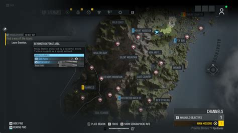 Map Tom Clancys Ghost Recon Breakpoint Interface In Game