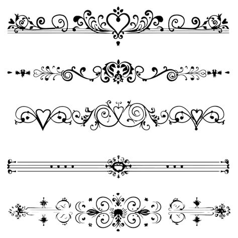 Premium Vector Simple Pattern Decorative Border Design