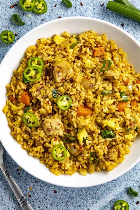 Spicy Chicken Fried Rice Chili Pepper Madness