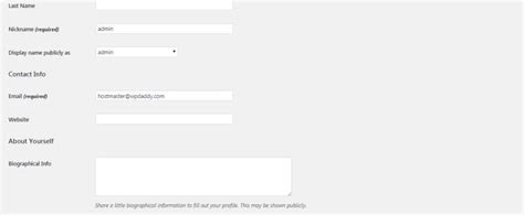 How To Add Users And Manage User Profiles In Wordpress Wp Daddy
